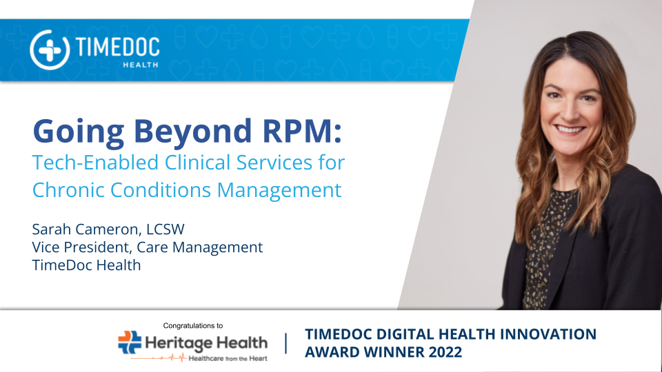 Going Beyond RPM: Tech-Enabled Clinical Services for Chronic Conditions ...